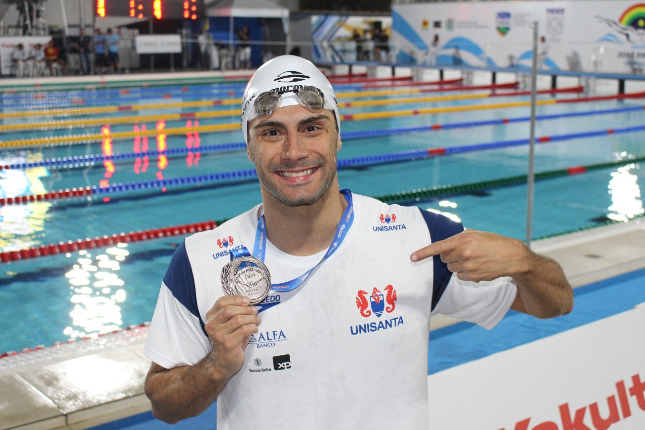 Natação Unisanta conquista duas medalhas no terceiro dia do Troféu José ...